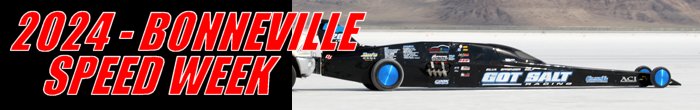 2024 Bonneville Salt Flats - Speed Week